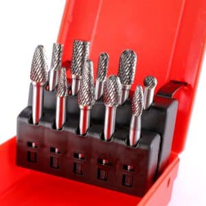 High Speed Impact Toughness Power Tools Tungsten Carbide Burr Set ...