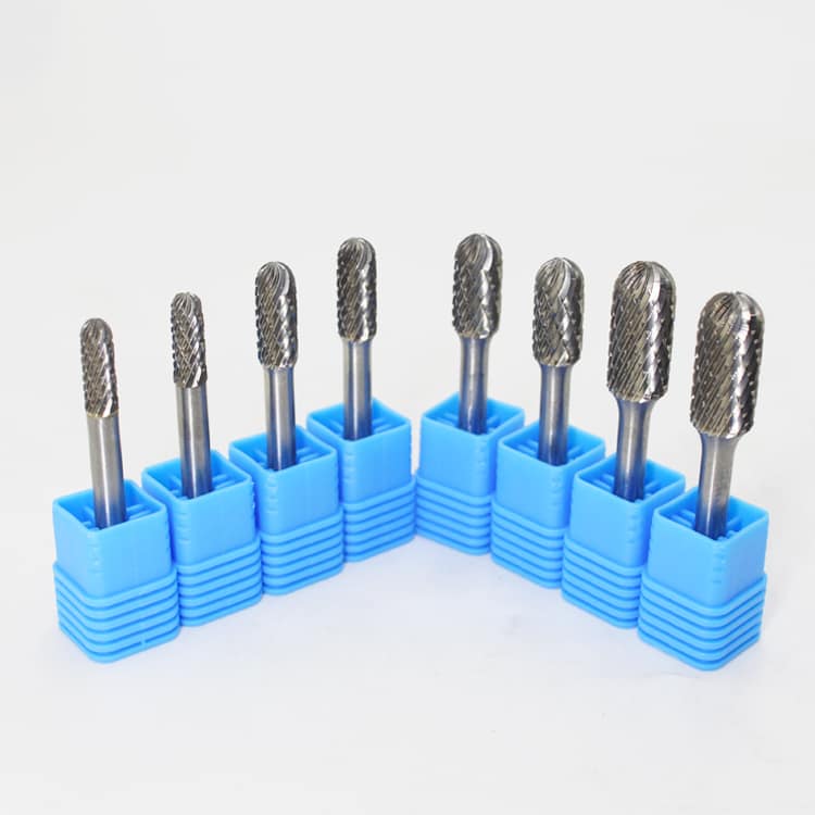 Double cut MX 3mm 6mm ball nosed end carbide burr bits for metal die ...