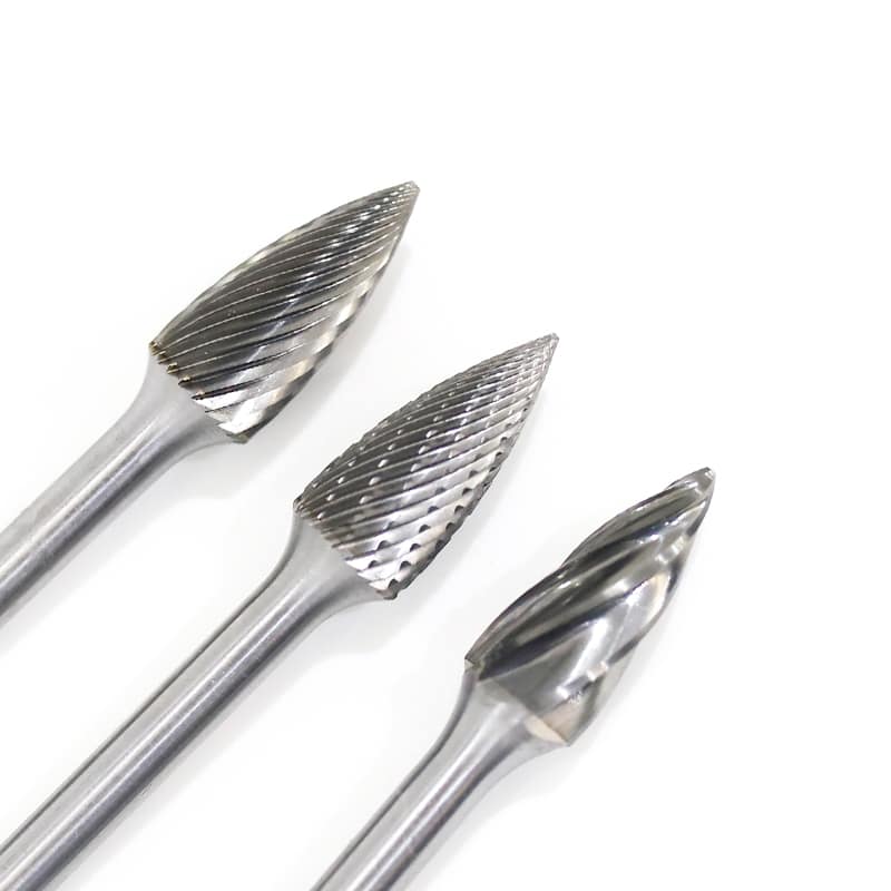 Custom SG-5 1/2 inch head diameter Tree Shape Bits With Pointed End ...